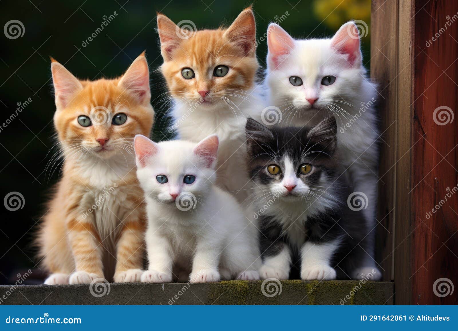 Different Generations of Kittens, Cats, and Senior Cats Stock Image ...