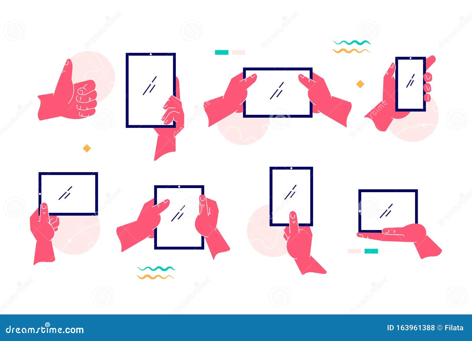 Hands Tapping Stock Illustrations – 112 Hands Tapping Stock ...