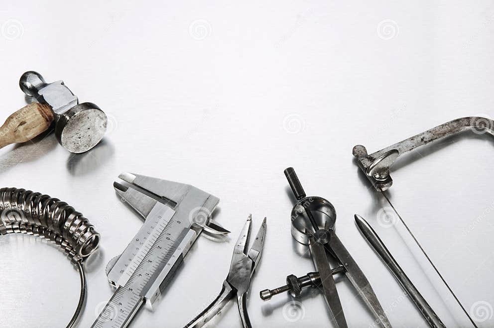 Different Goldsmith S Tools Stock Image - Image of tool, work: 30551203