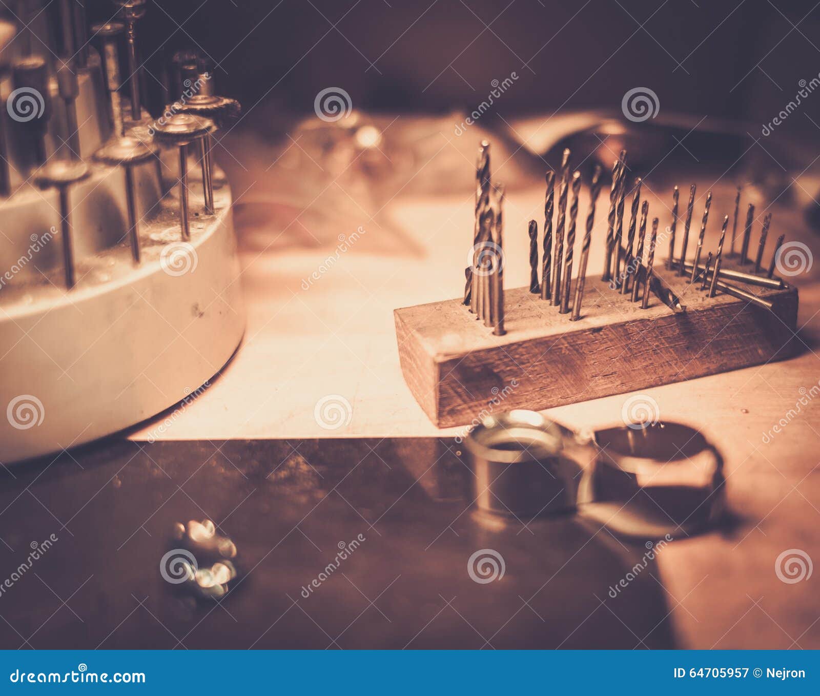 Different Goldsmiths Tools. Stock Image - Image of preform, jeweller ...