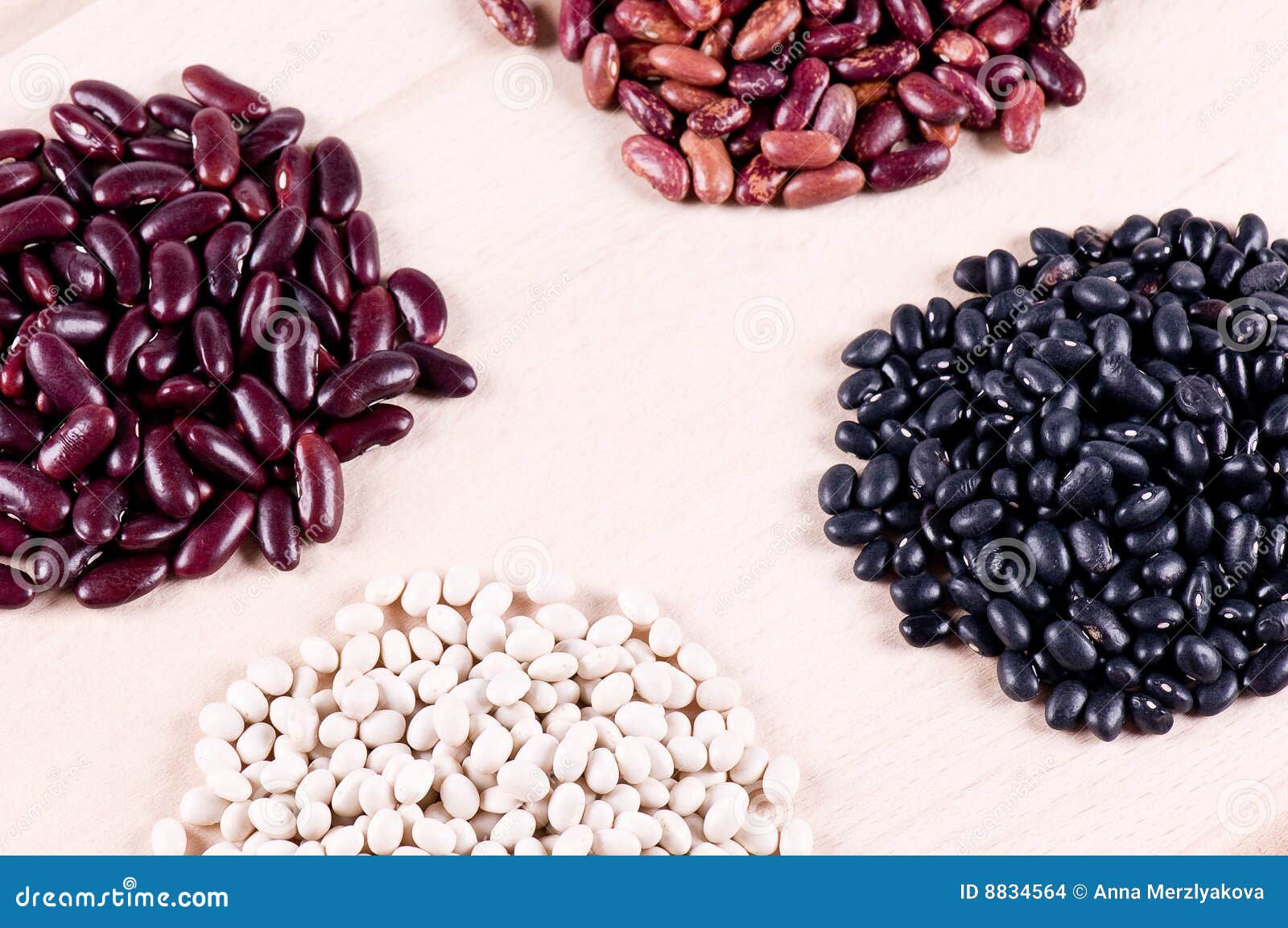 Different Haricot Beans Picture. Image: 8834564