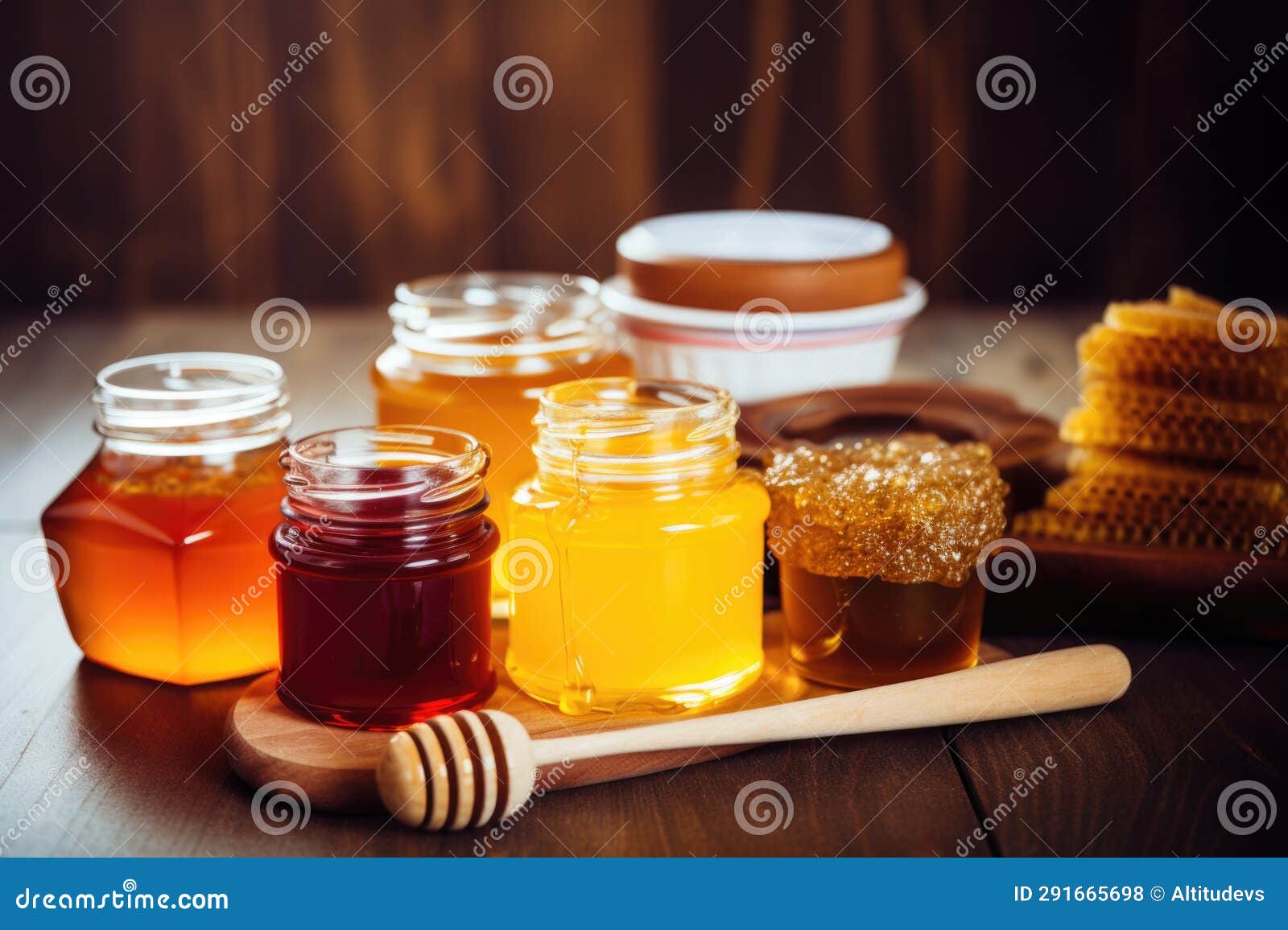 Different Honey Varieties for Health Benefits Stock Photo - Image of ...