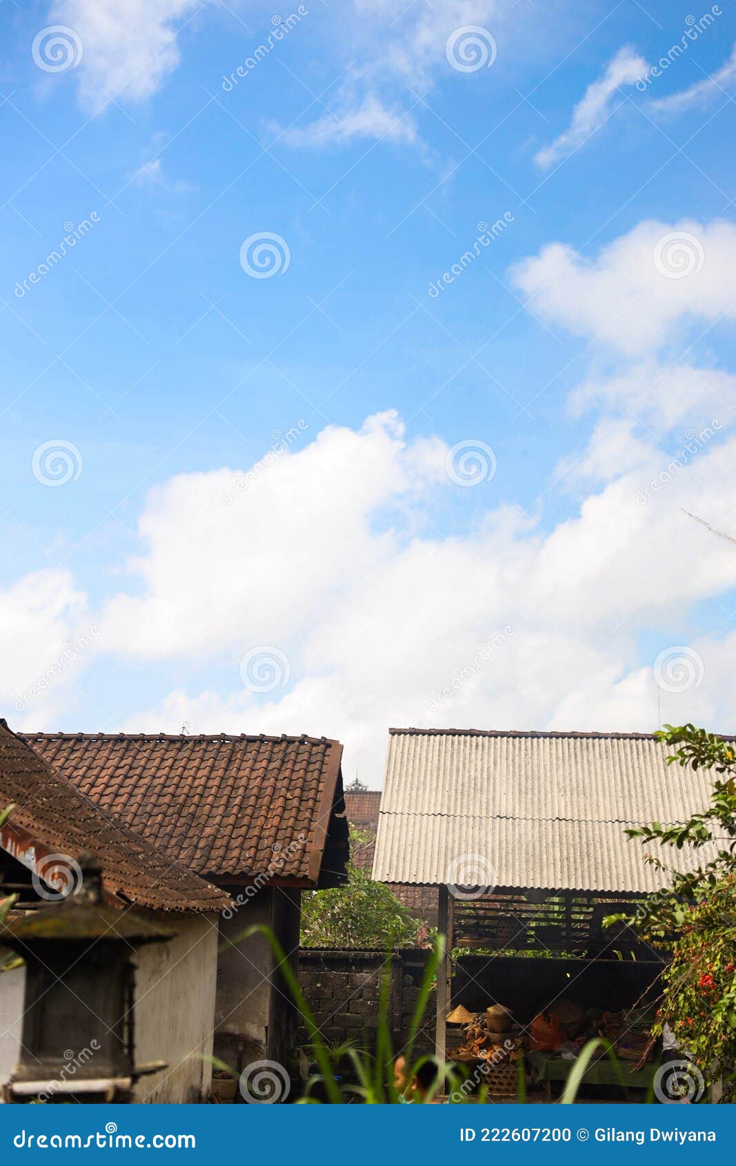 The Different House Vintage View Vibes Stock Photo - Image of vintage ...