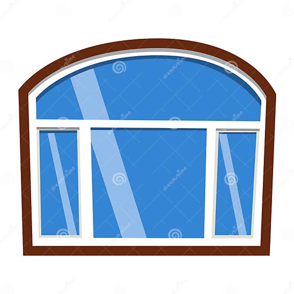 Different House Windows Vector Elements Stock Vector - Illustration of ...