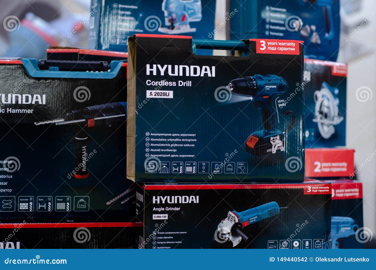 Different HYUNDAI Tools in Store for Sale Editorial Photography - Image ...