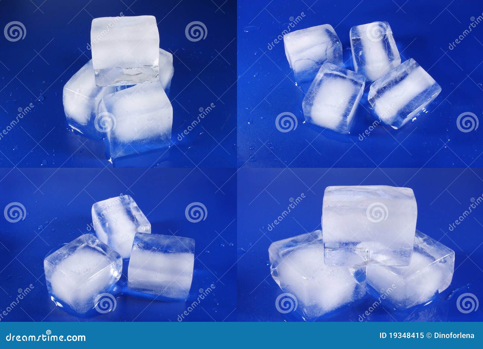 Different Ice Cubes stock image. Image of translucent - 19348415
