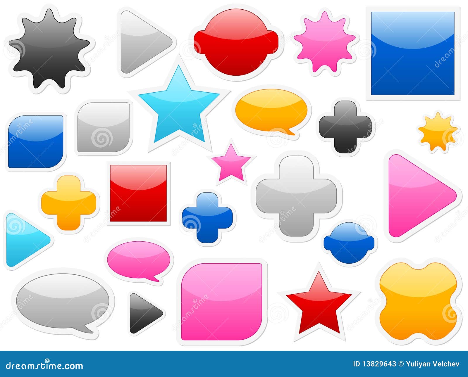 Different icons stock vector. Illustration of vector - 13829643