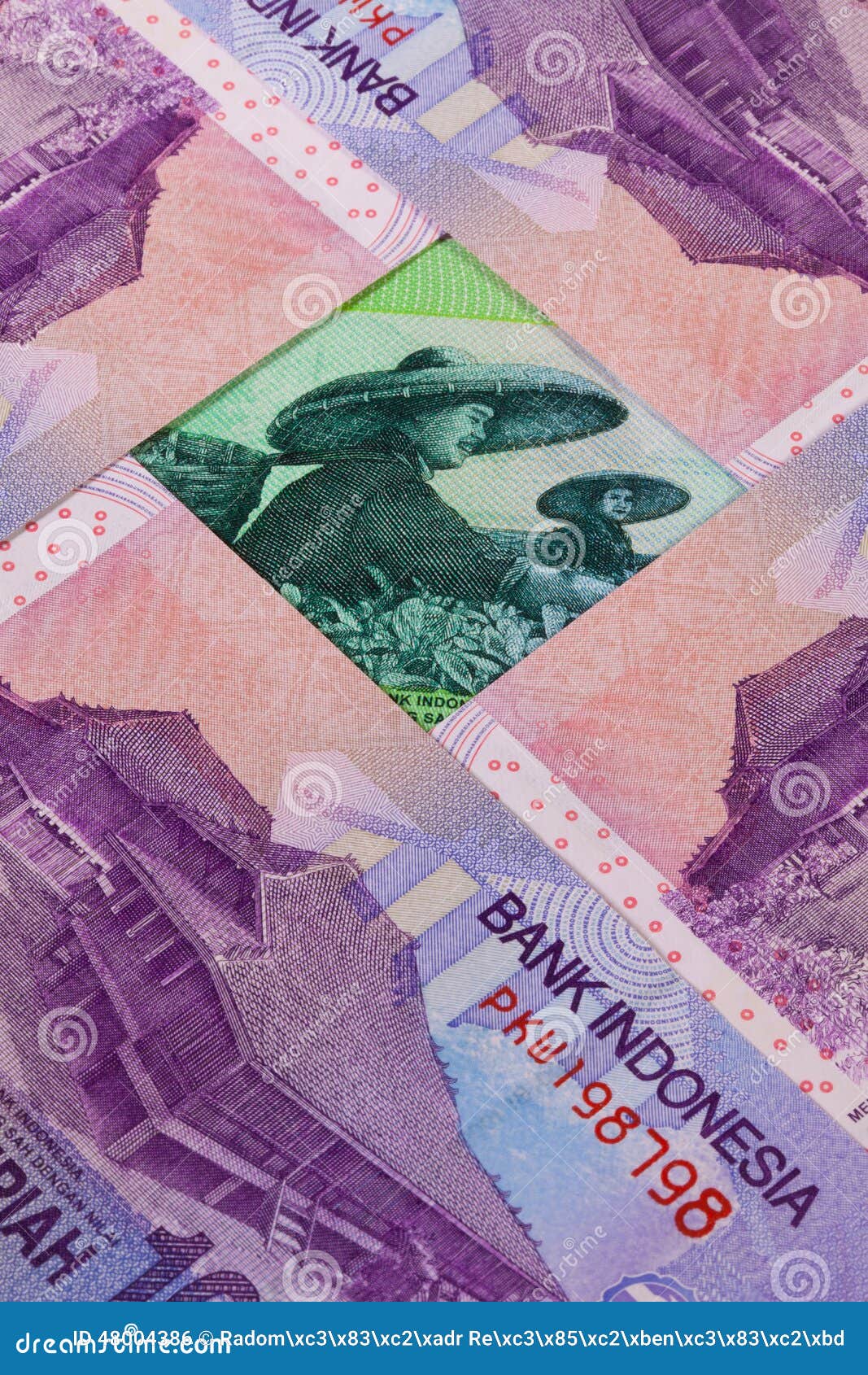 Different Indonesian Rupiah Banknotes Stock Photo - Image of indonesian ...