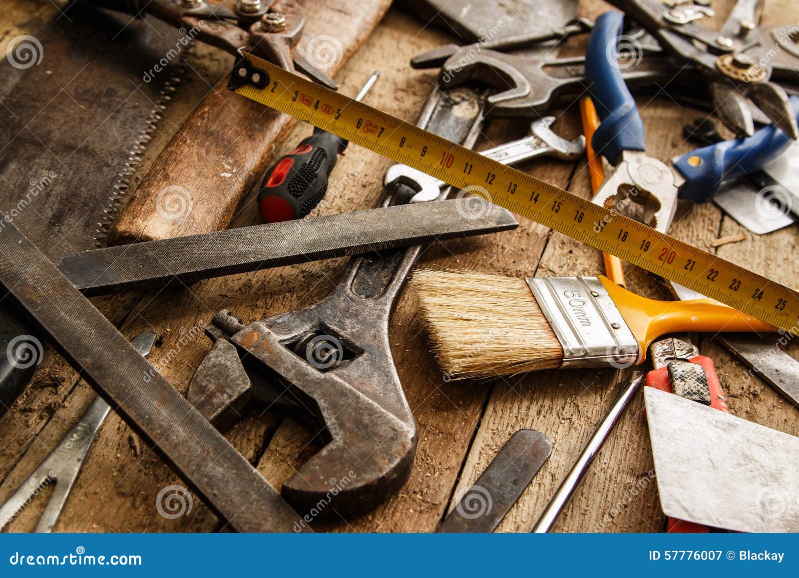 Different industrial tools stock image. Image of metal - 57776007