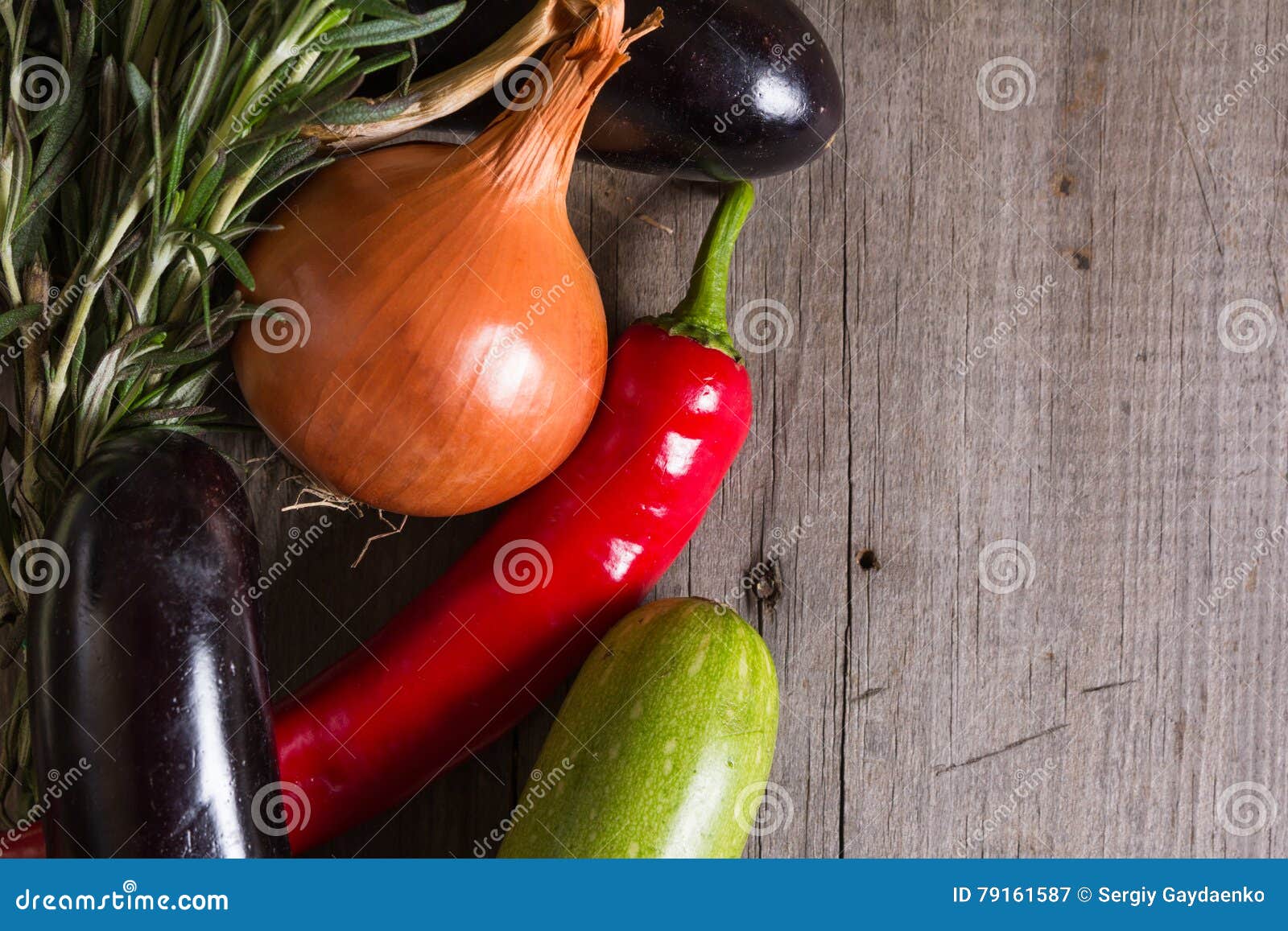 Different Kind of Local Vegitables on the Wooden Rustic Table. Organic ...