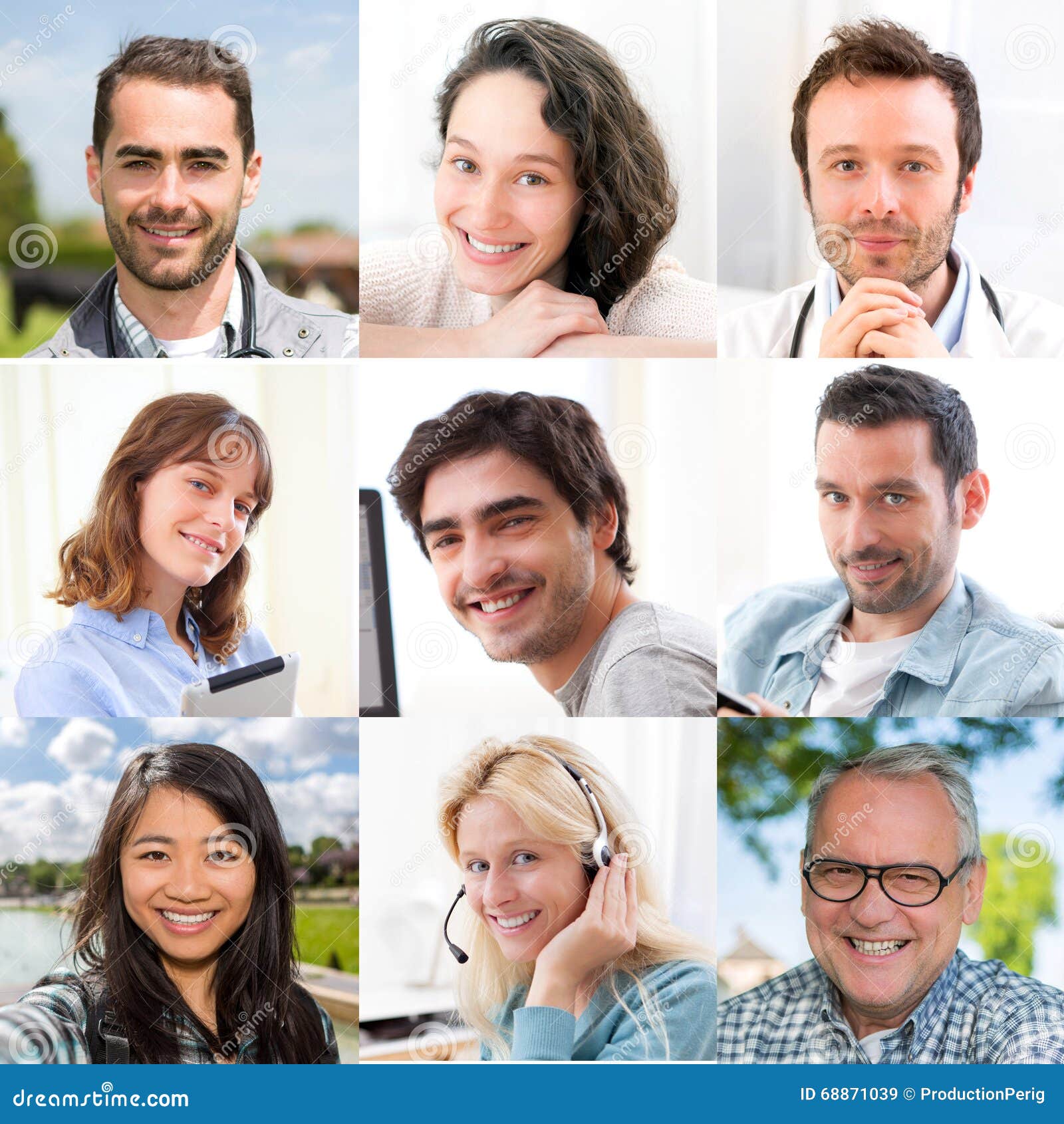 Different kind of person stock image. Image of smile - 68871039