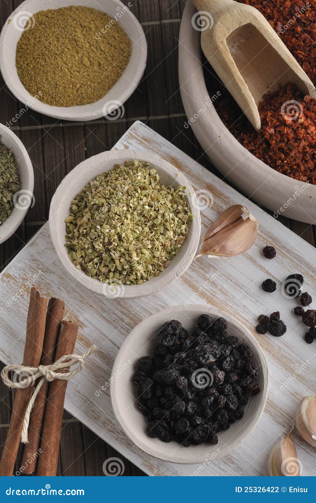 Different kind of spices stock photo. Image of asian - 25326422