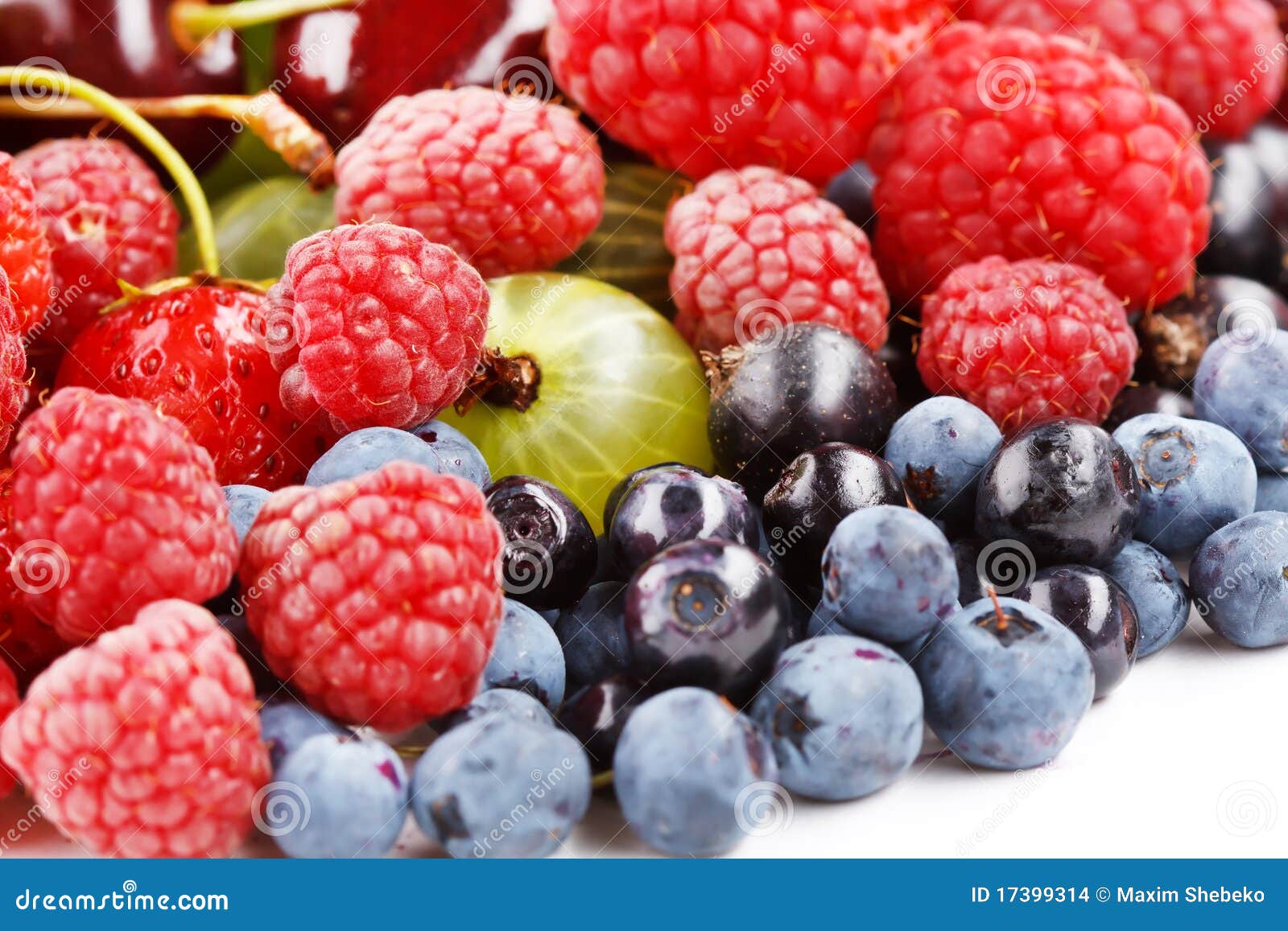Different kinds of berries stock photo. Image of green - 17399314