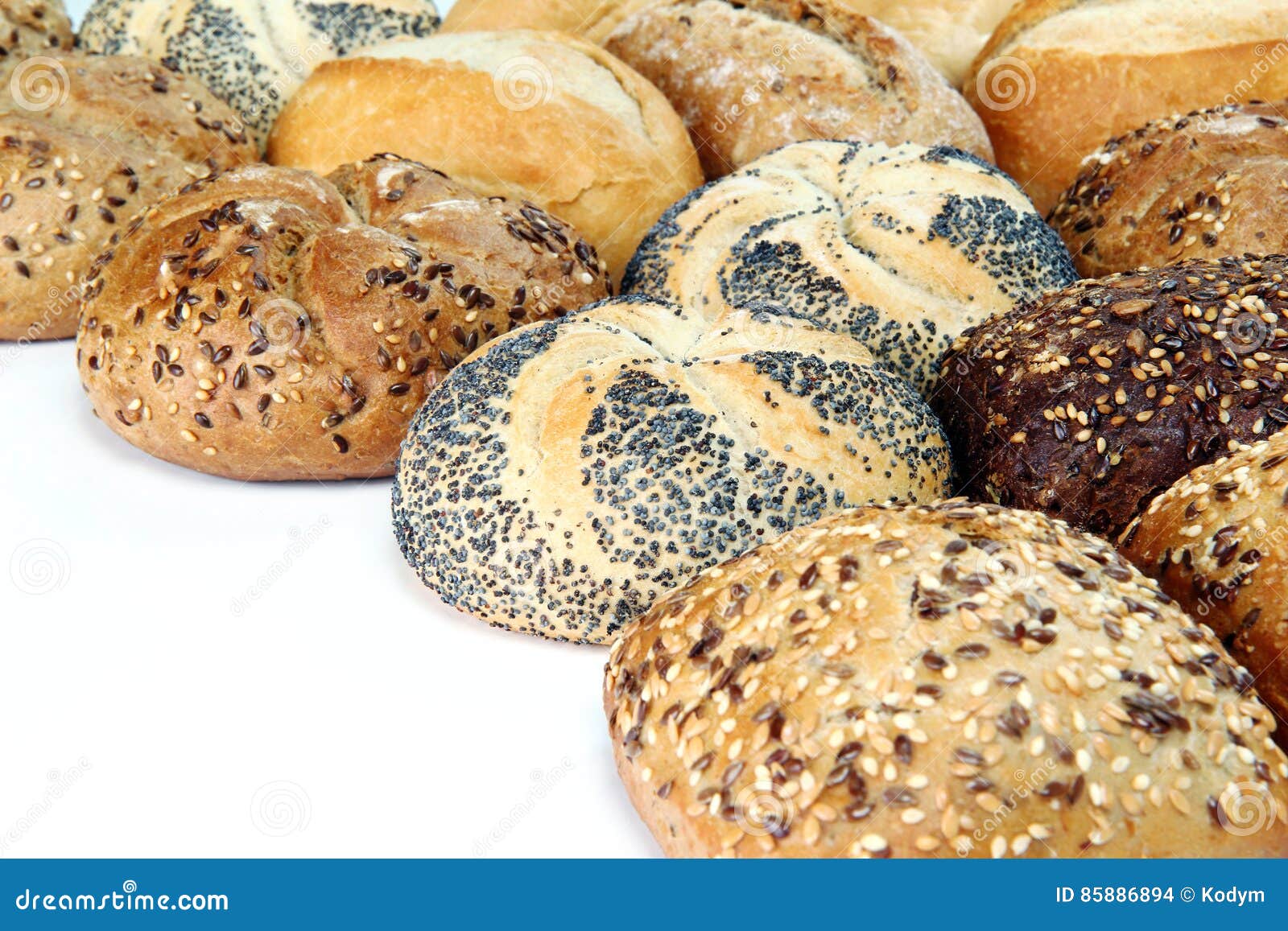 Different Buns Royalty-Free Stock Photography | CartoonDealer.com #53371061