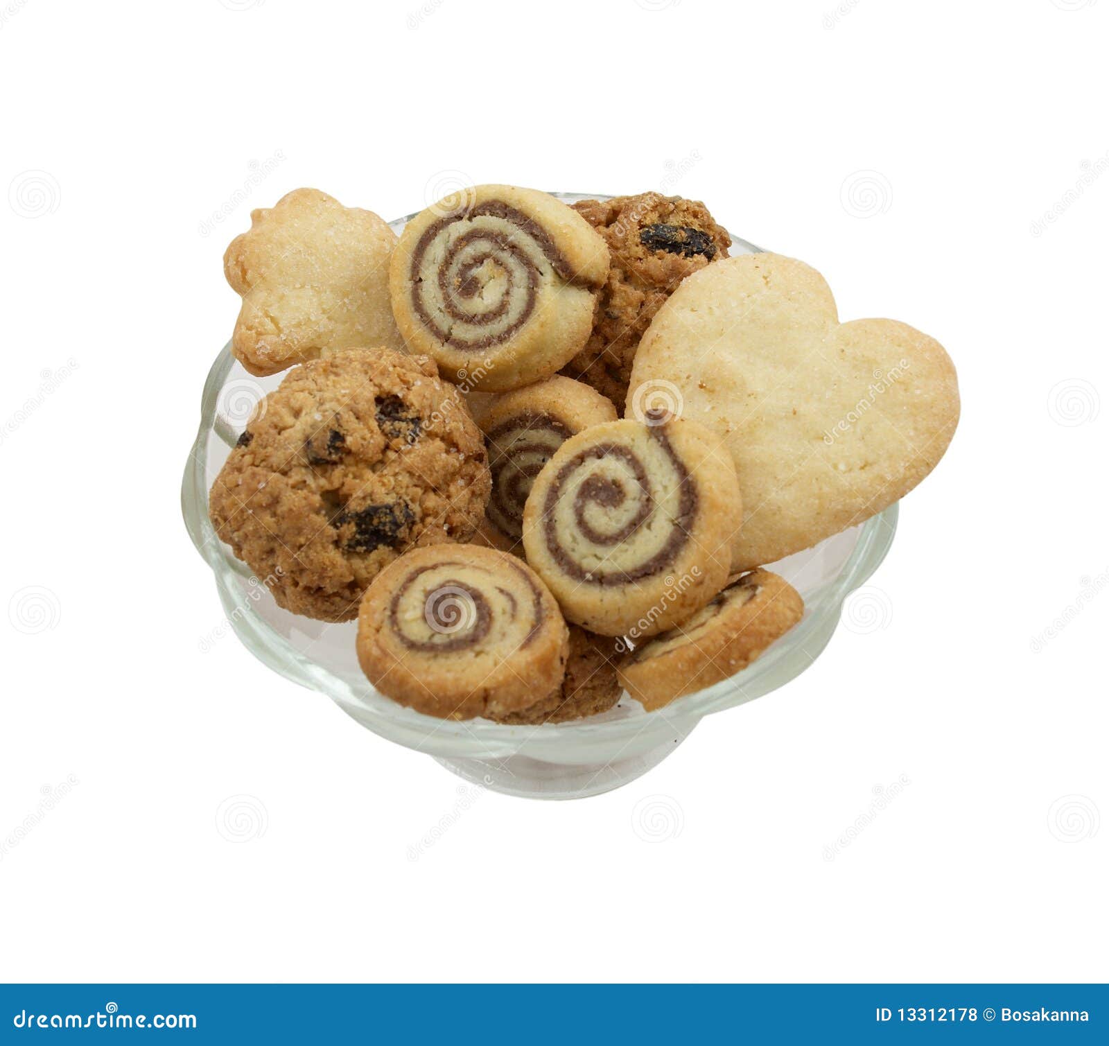 Different Kinds of Cookies in a Vase Stock Photo - Image of home ...