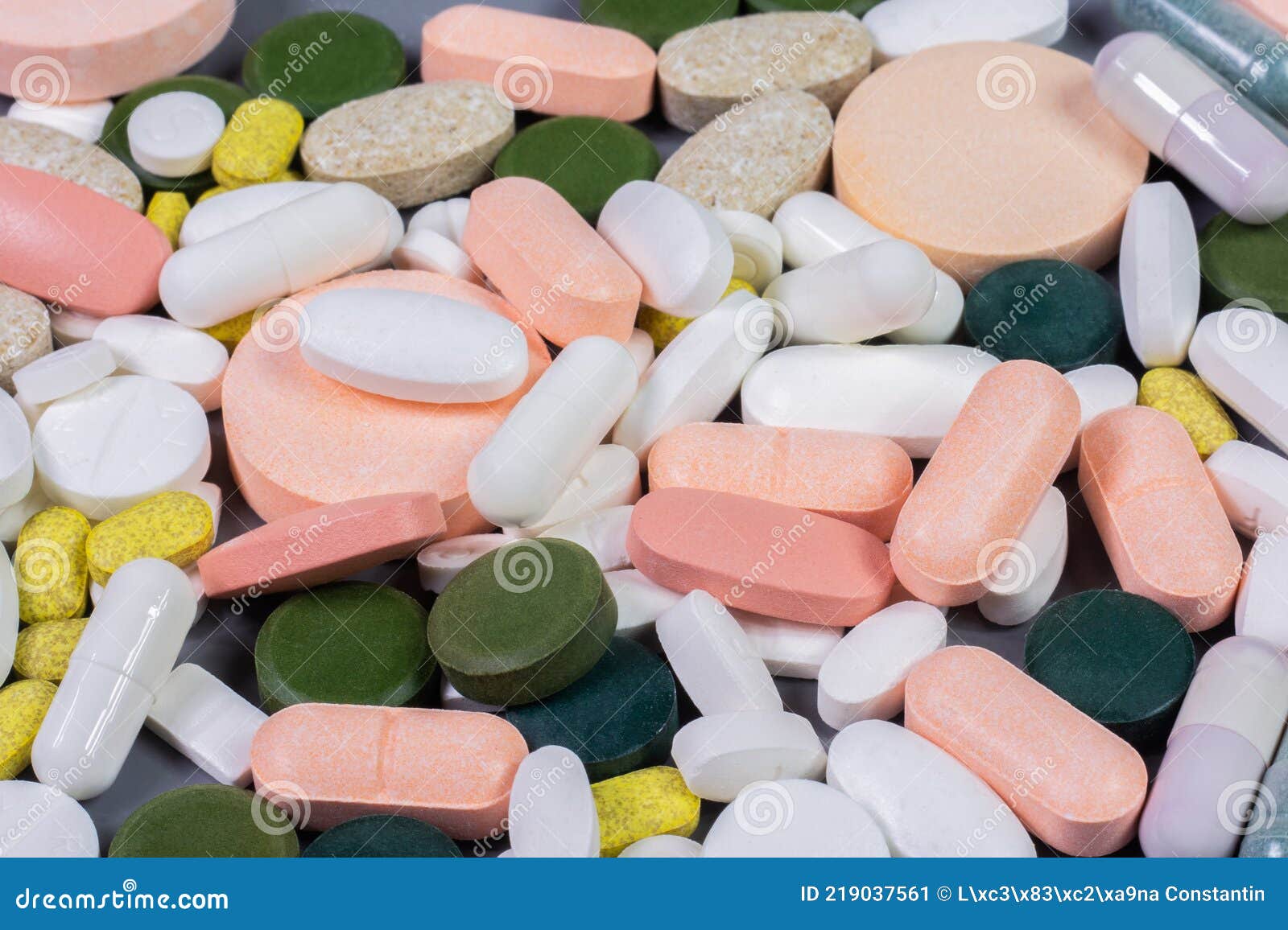 Medicines. Bulk pills stock image. Image of therapy - 219037561