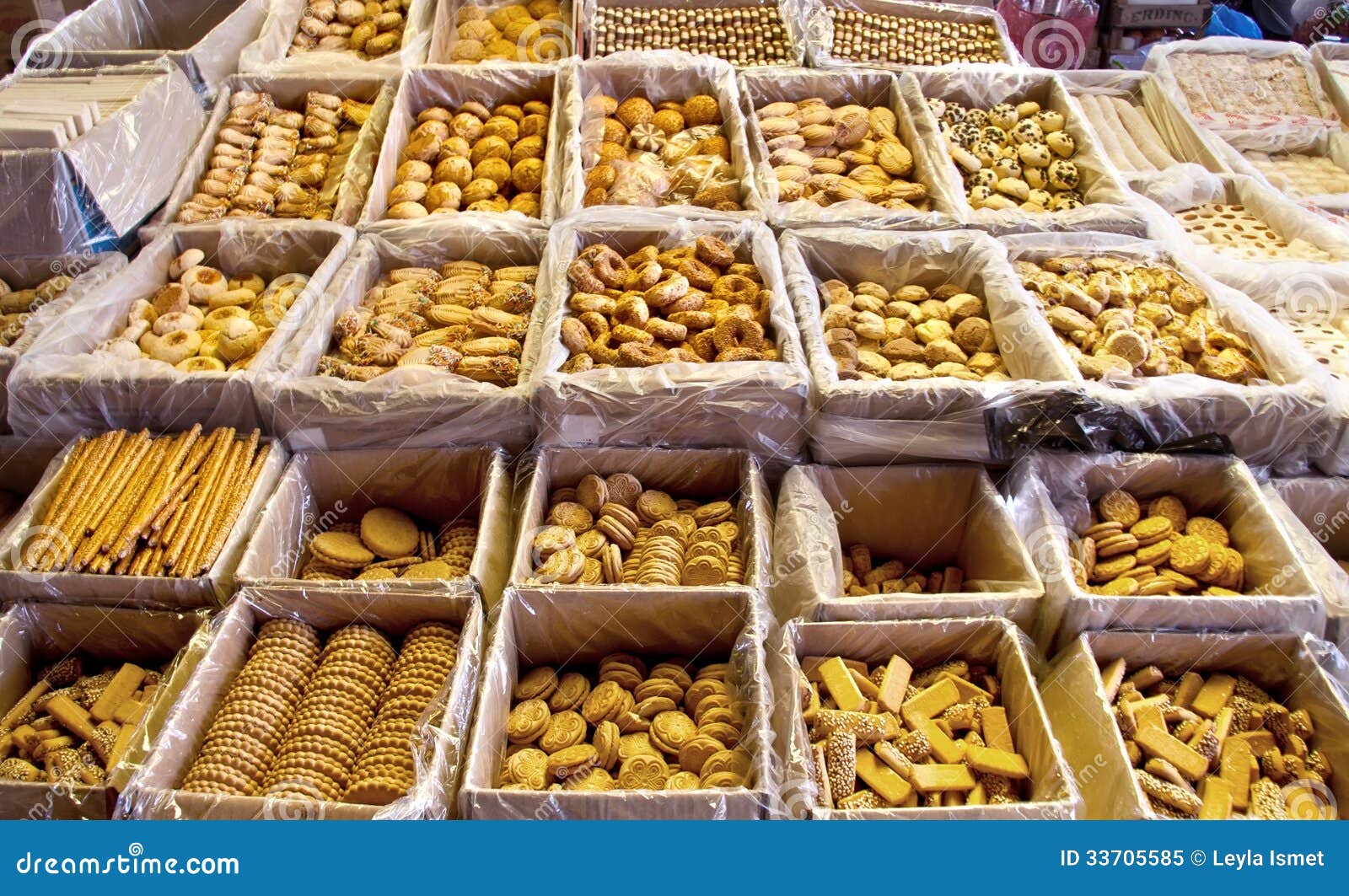 Different Kinds of Dry Pastry Stock Image - Image of crust, dessert ...