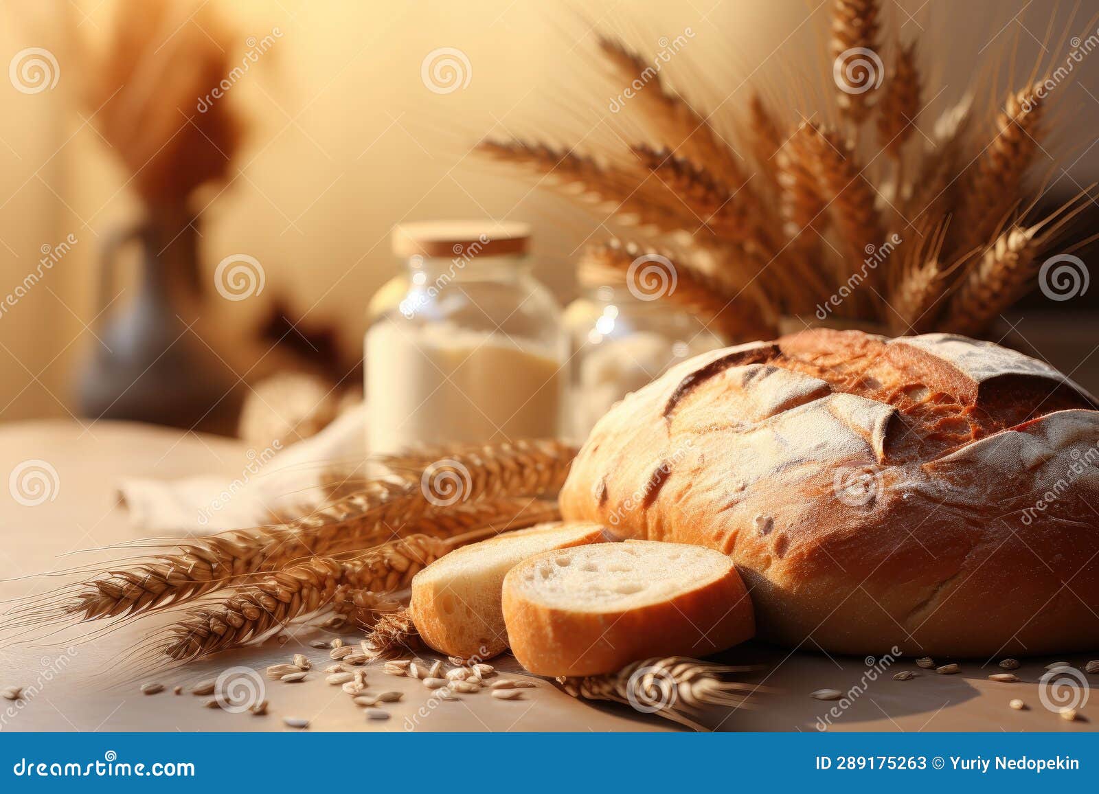 Beautiful, Healthy and Healthy Bread Stock Image - Image of baker ...