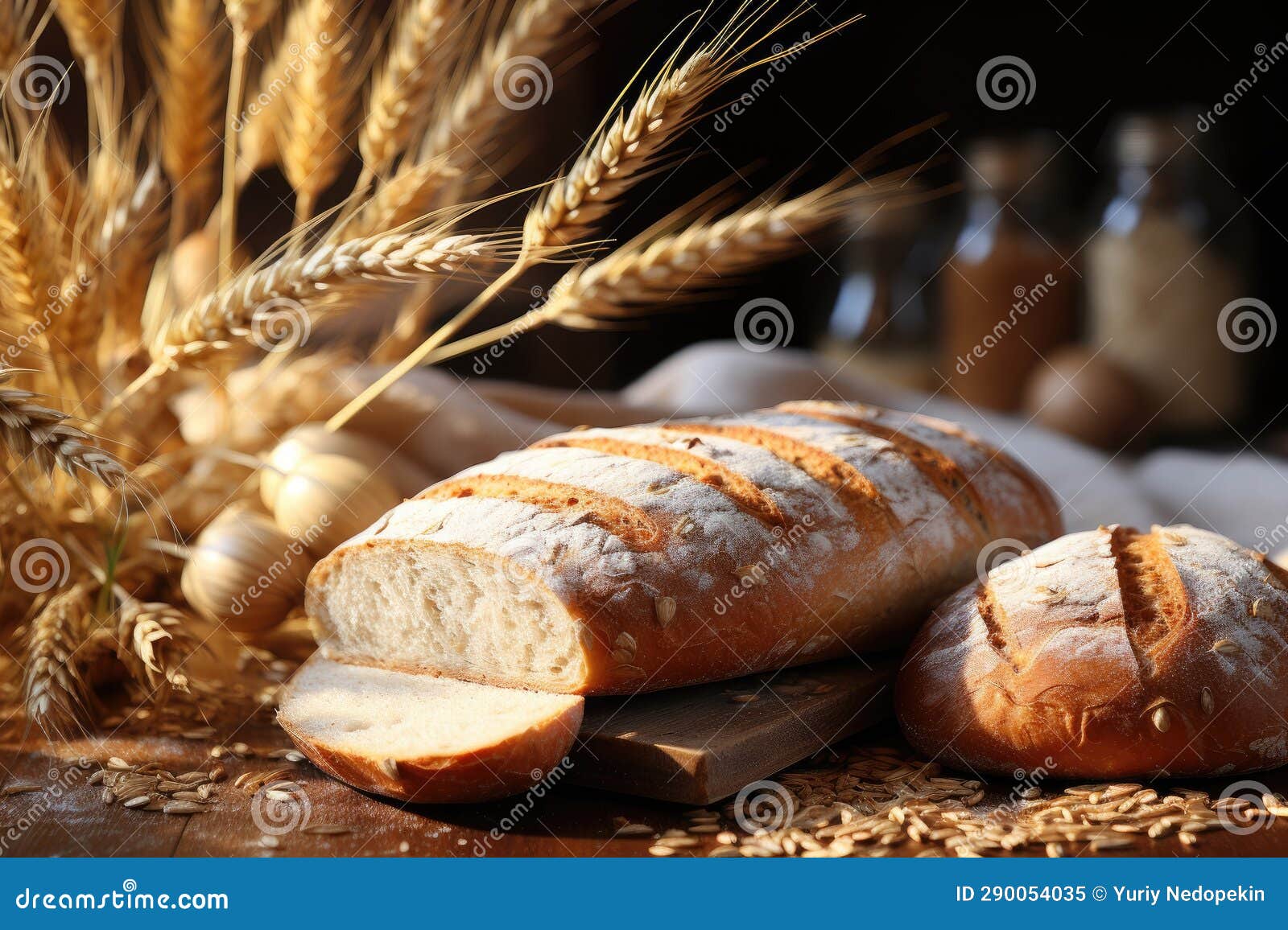 Beautiful, Healthy and Healthy Bread Stock Image - Image of healthy ...