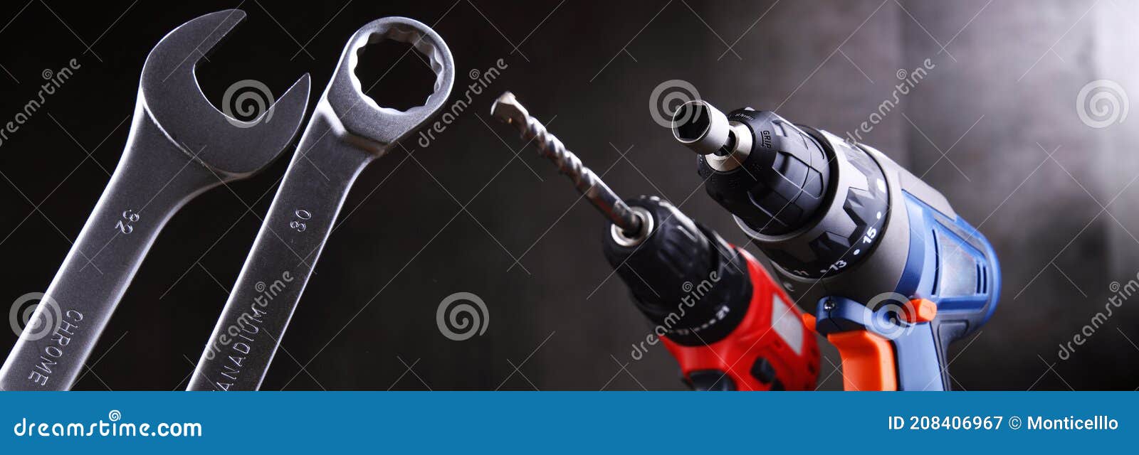 Different Kinds of Hardware Tools Stock Image - Image of mechanic ...