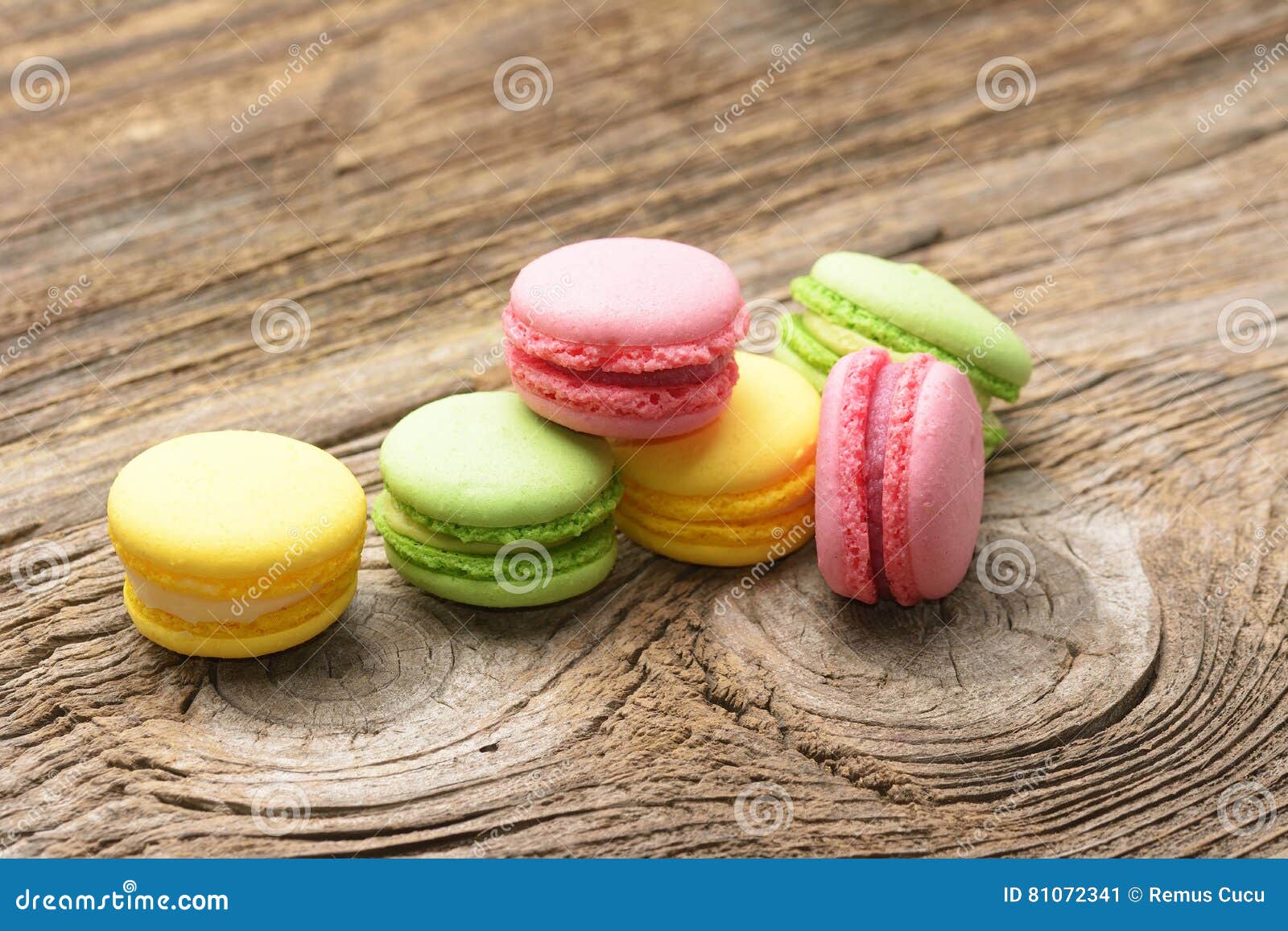 Different Kinds of Macaroons Stock Image - Image of blue, strawberry ...