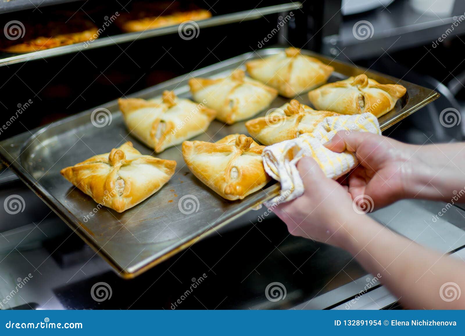 Different Kinds of Pastry are Being Cooked Stock Photo - Image of fancy ...