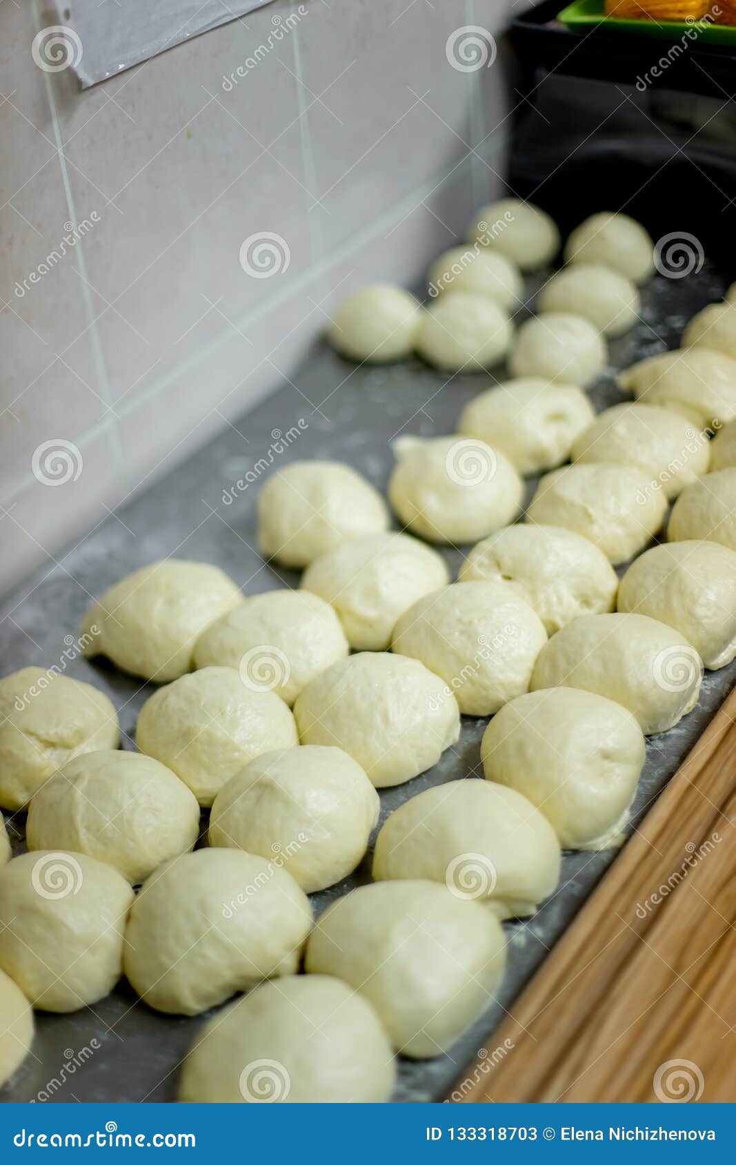 Different Kinds of Pastry are Being Cooked Stock Image - Image of ...