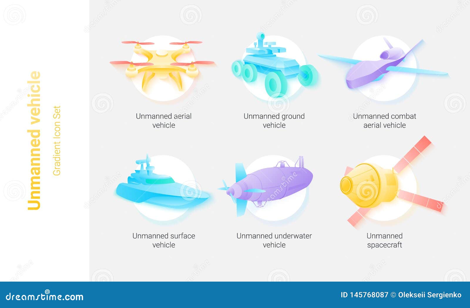 Unmanned Vehicle Control Infographics Cartoon Vector | CartoonDealer ...
