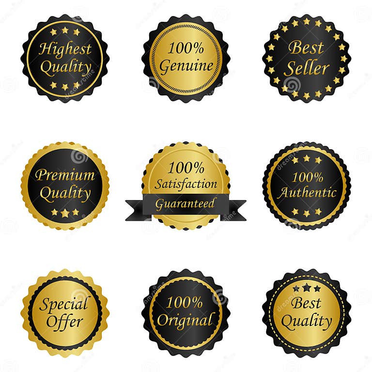 Different labels stock vector. Illustration of gift, hallmark - 48942797