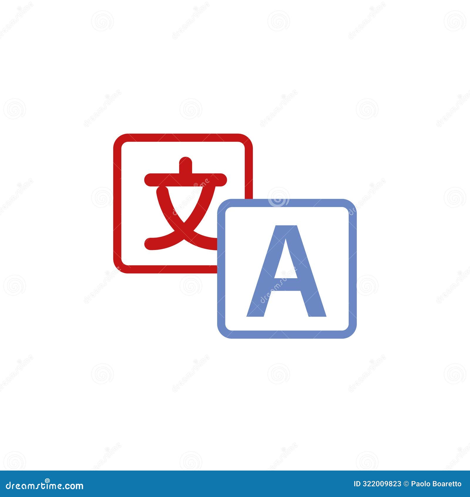 Different Language Translation Icon. Language Translation Stock Vector ...