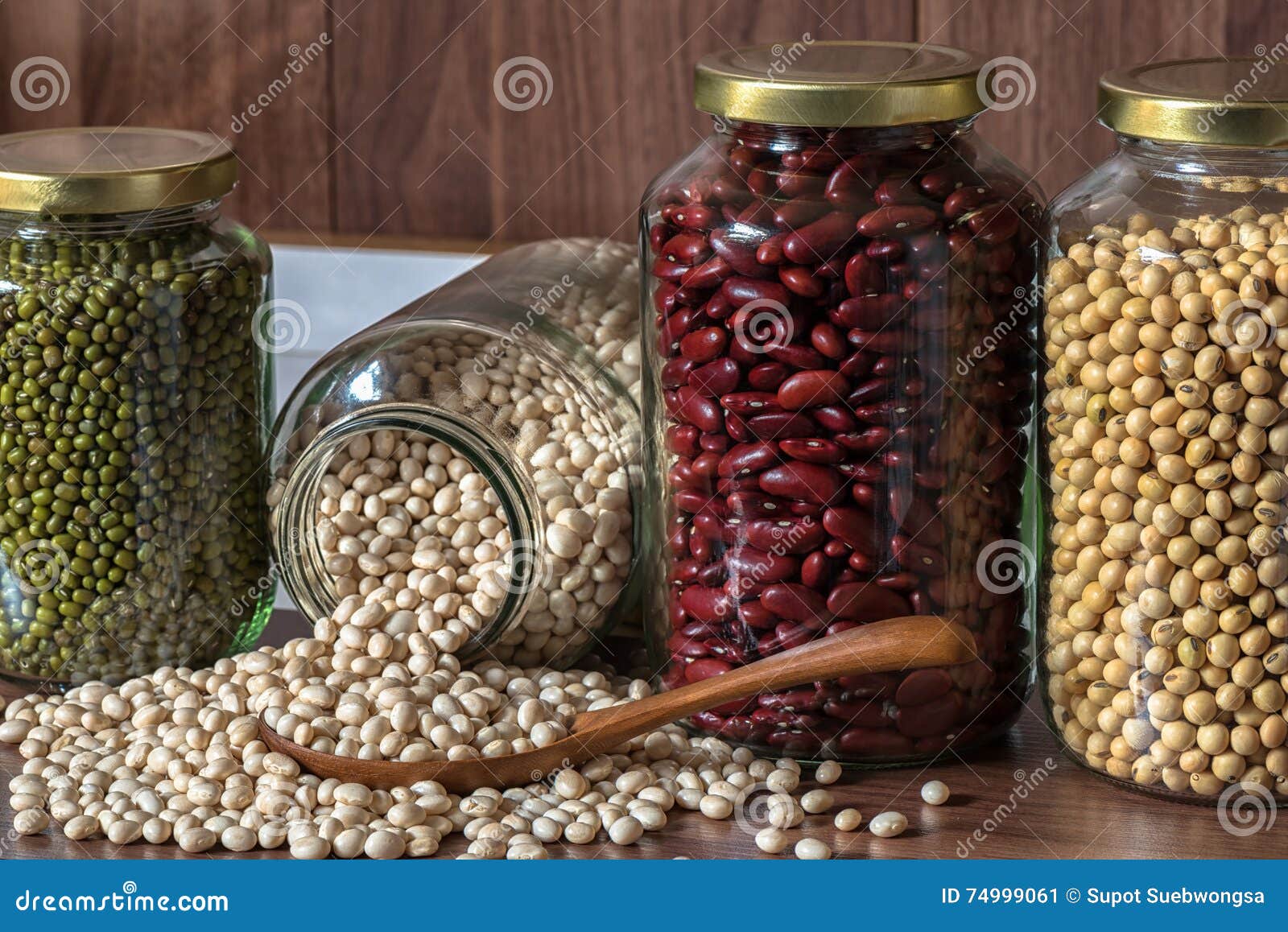 Different legumes stock image. Image of lumber, seed - 74999061