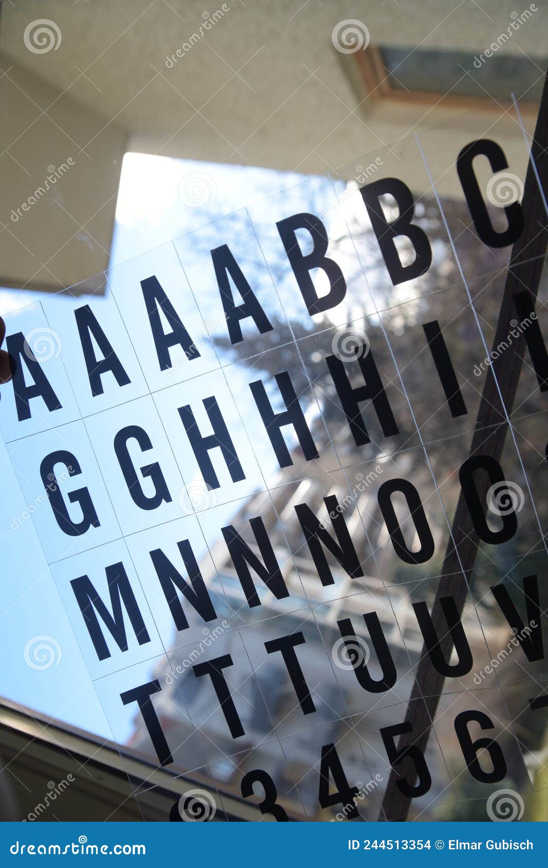 Different Letters of the Alphabet Stock Photo - Image of word ...