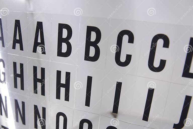 Different Letters of the Alphabet Stock Photo - Image of development ...