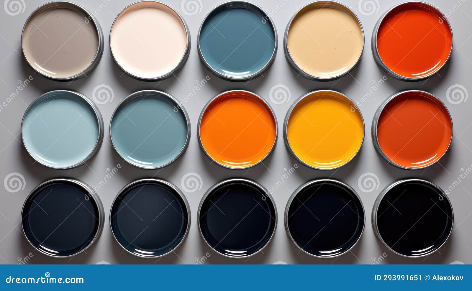 Different Lids of Paints: Minimalistic, Superb, Clean Image AI ...