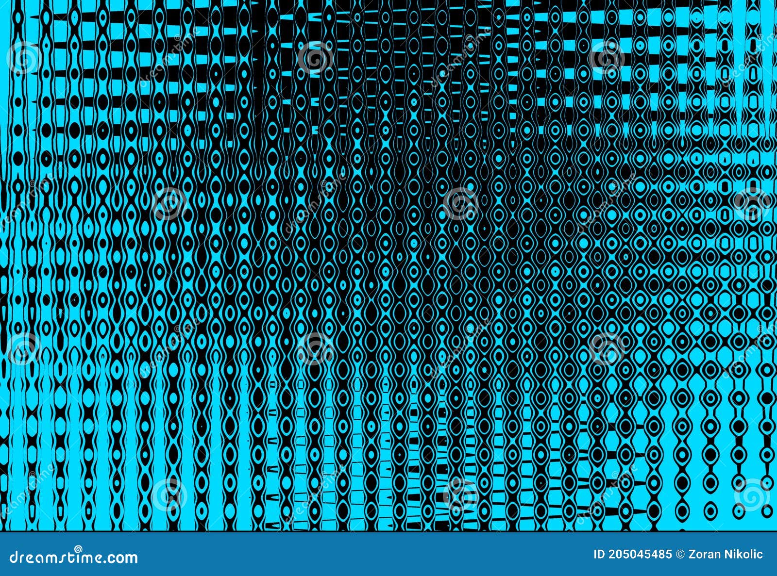 Different Light Blue and Black Ellipses in Horizontal and Vertical Rows ...