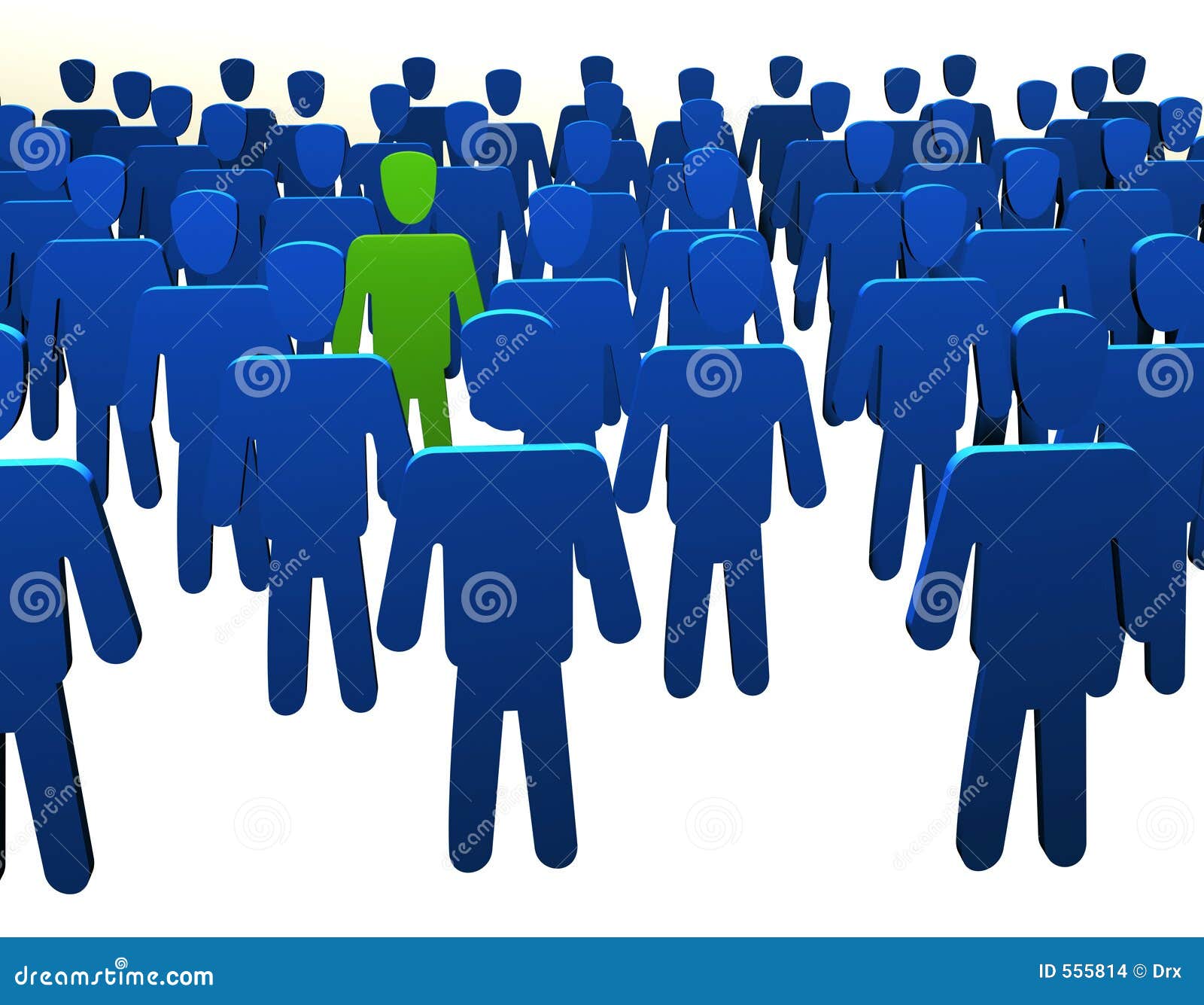 Different Man, Special People Stock Illustration - Illustration of ...