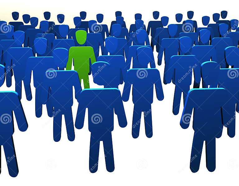 Different Man, Special People Stock Illustration - Illustration of ...