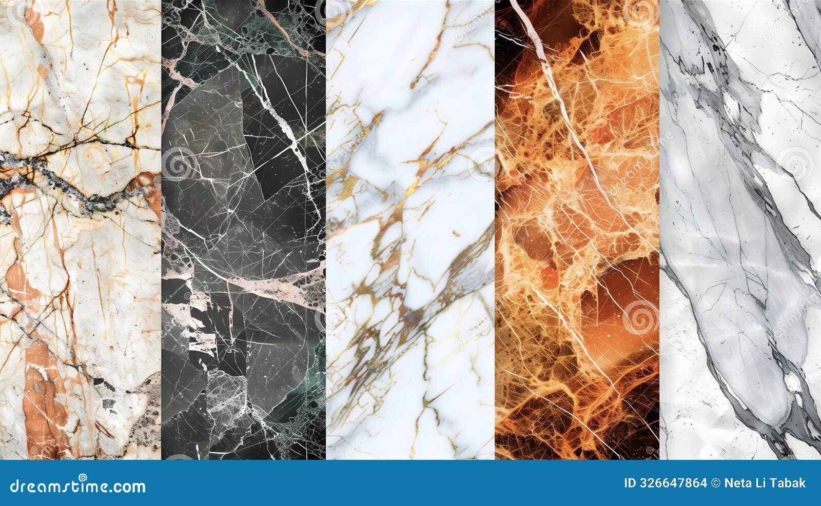 Different marbles stock illustration. Illustration of gold - 326647864