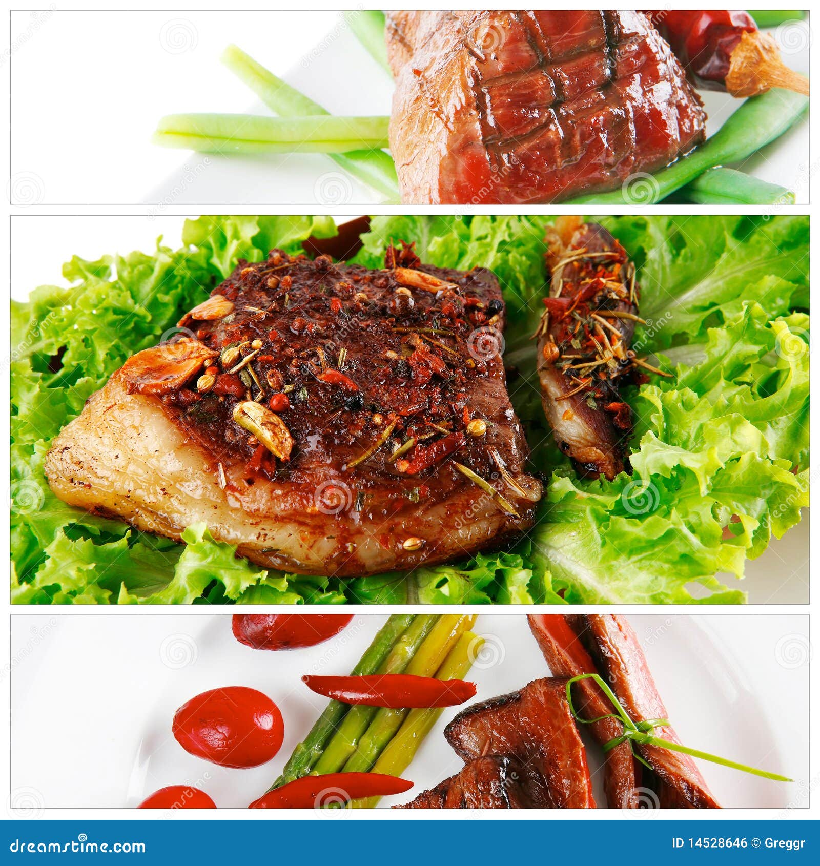 Different meat sets stock photo. Image of food, healthy - 14528646