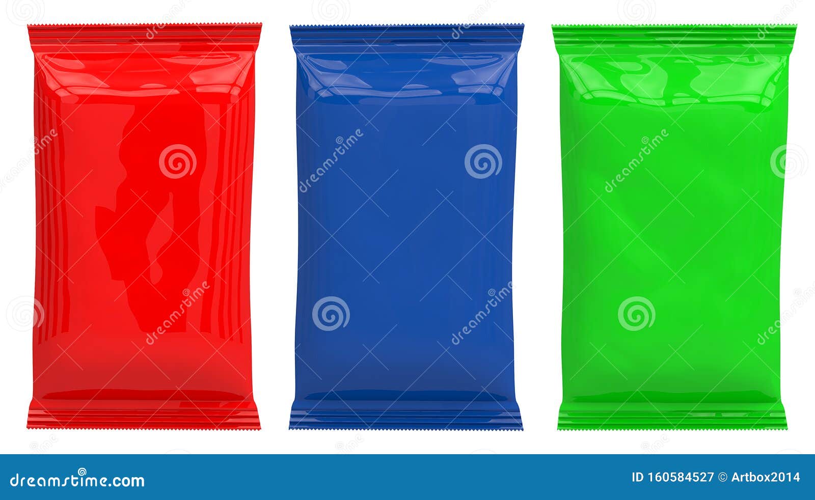 Different Multi-colored Packaging Stock Illustration - Illustration of ...