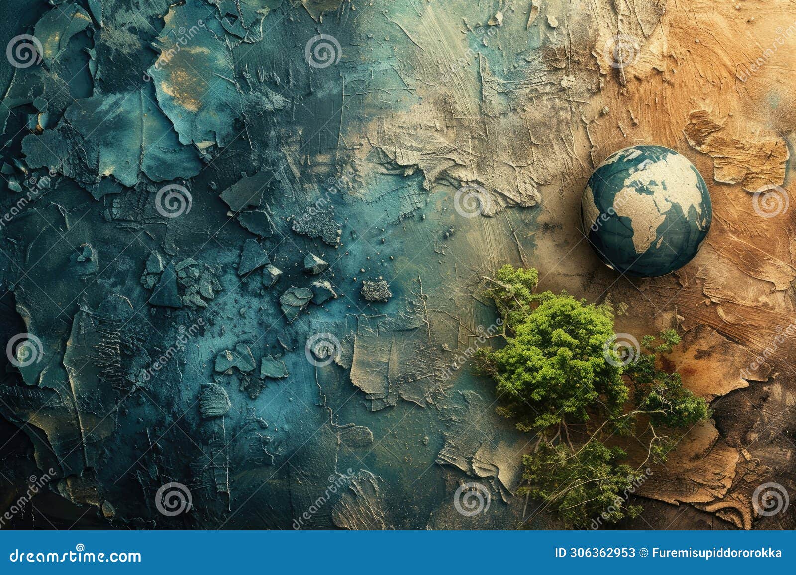Different Natural Earth Textures Mixed in Beautiful Abstract Background ...