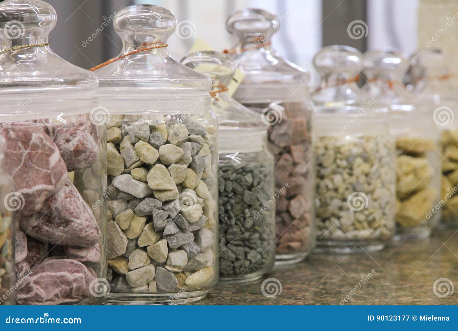 Different Natural Small Pebbles Stock Image - Image of small, nature ...