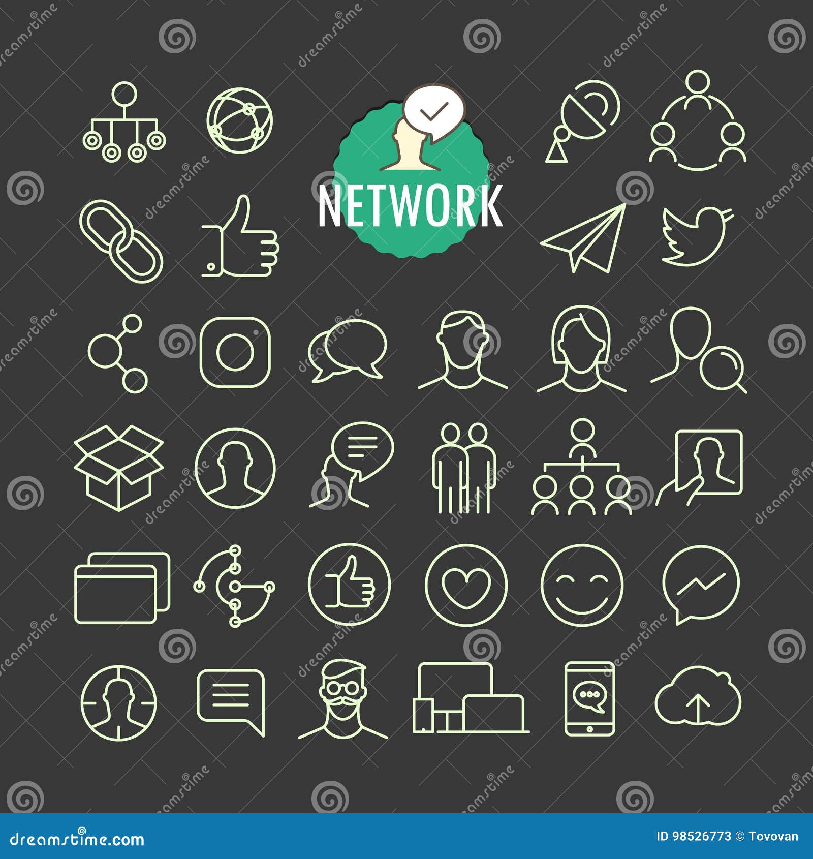 Network Icons Vector Stock Illustrations – 212,180 Network Icons Vector ...