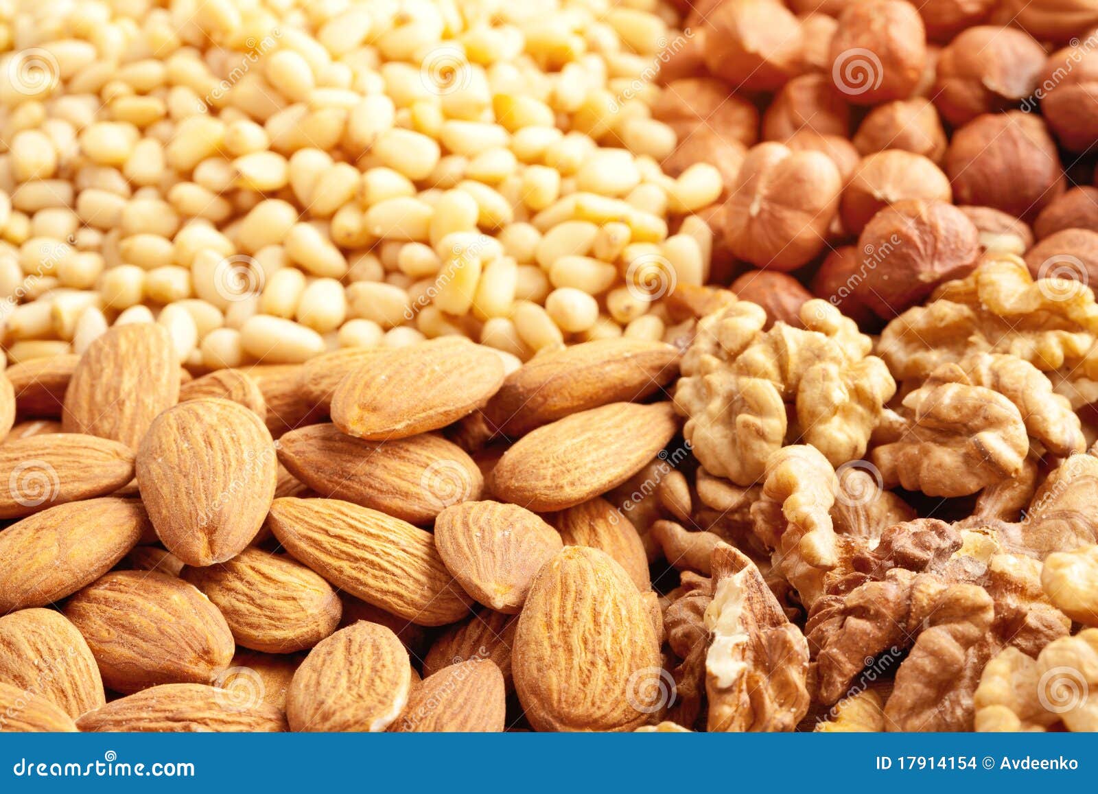 Different nuts stock photo. Image of brown, health, natural - 17914154