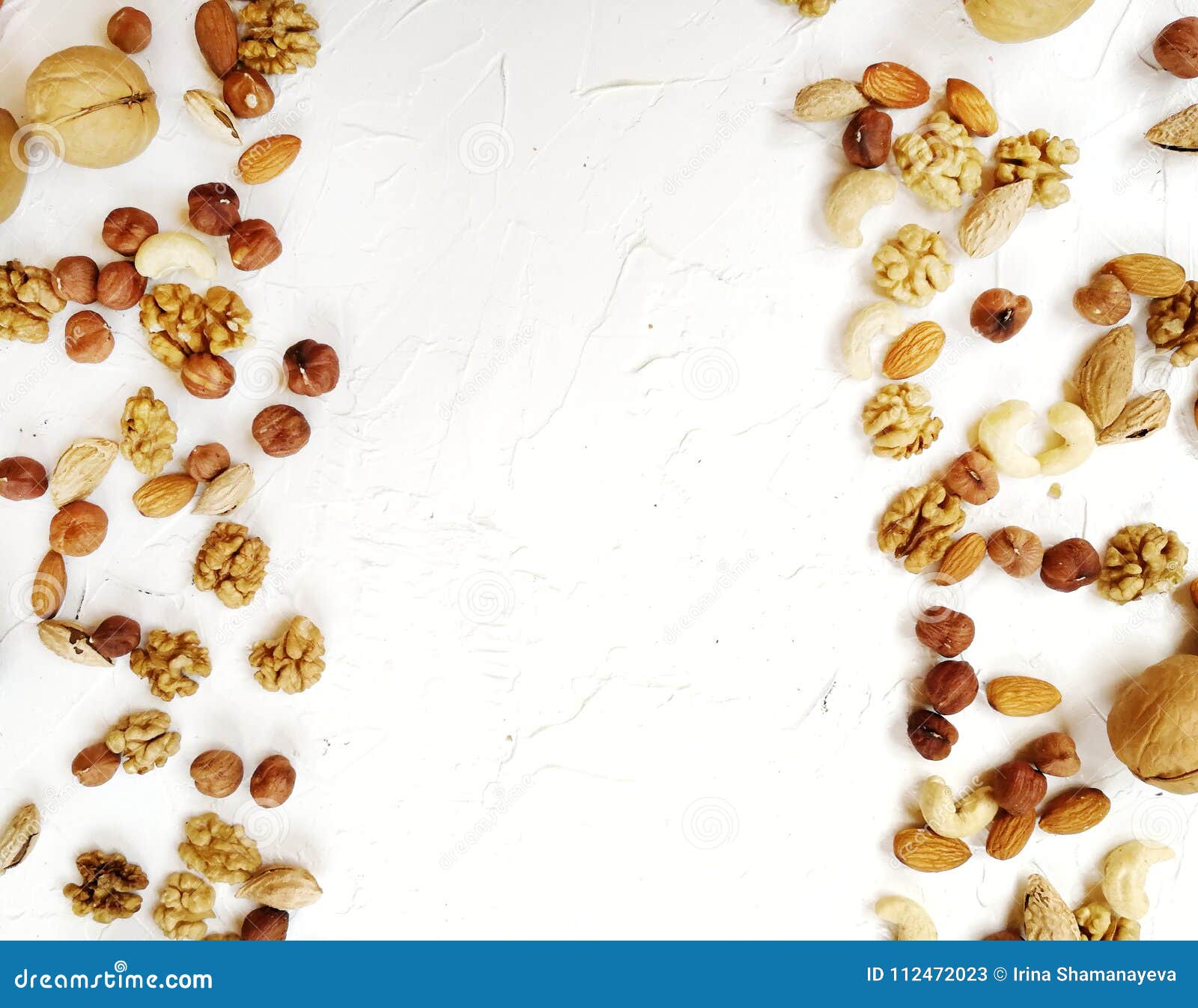 Different Nuts, Peeled and in-shell Stock Image - Image of isolated ...