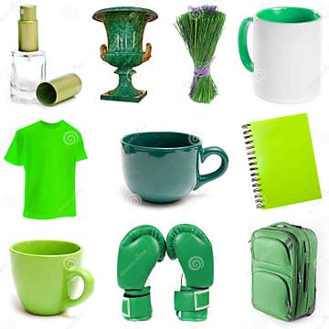 Different objects green stock photo. Image of bloom, perfume - 52520862
