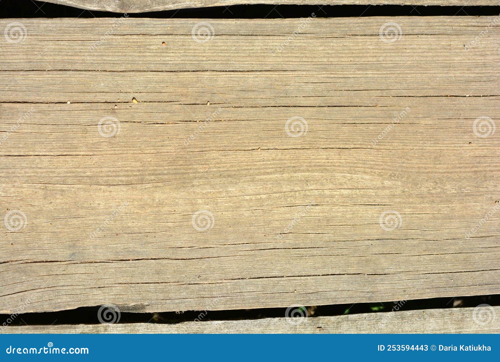 Old Natural Wooden Boards with Interesting Patterns Illuminated by ...
