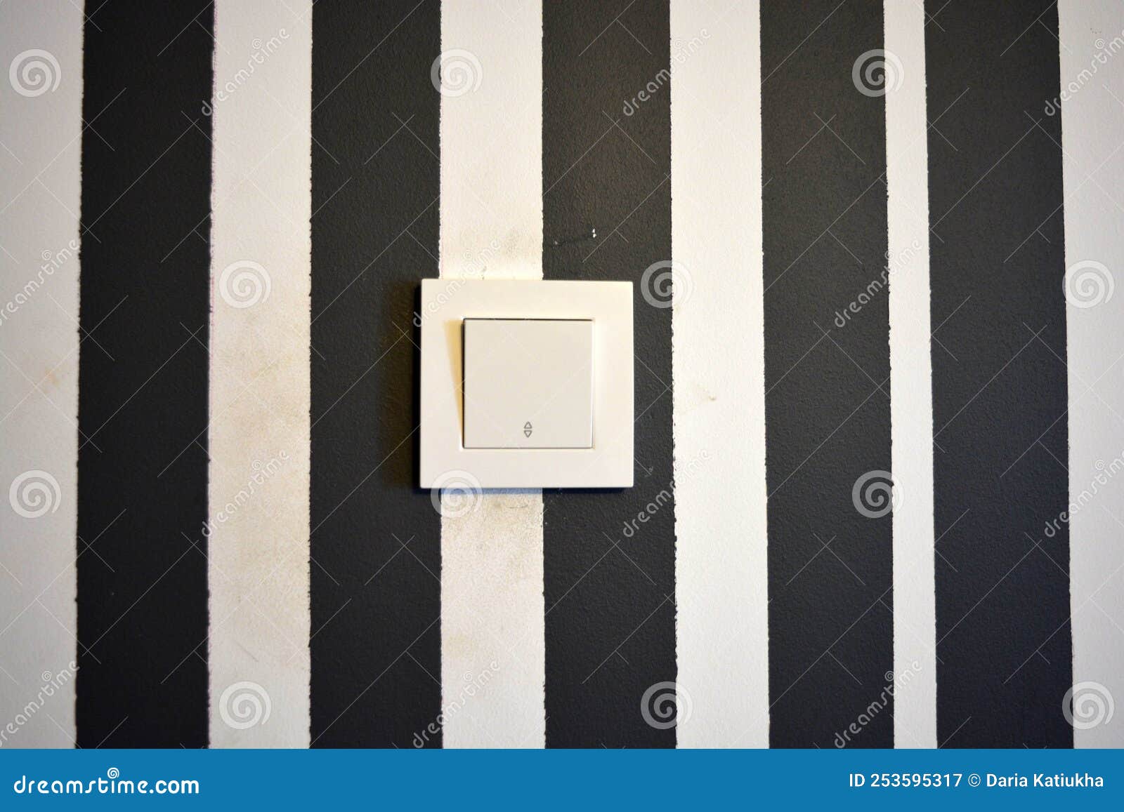 Building Materials and Accessories, White Plastic Switch and Light ...