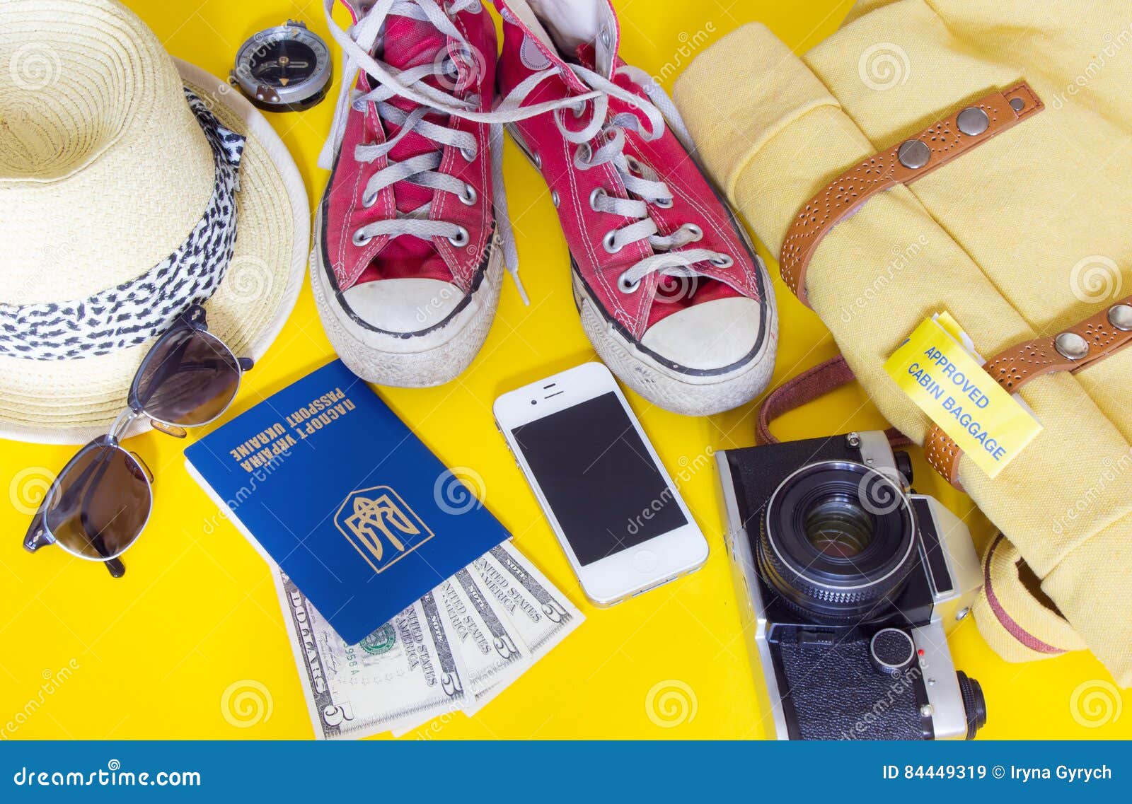 Different Objects for Traveling Stock Image - Image of life, shoes ...