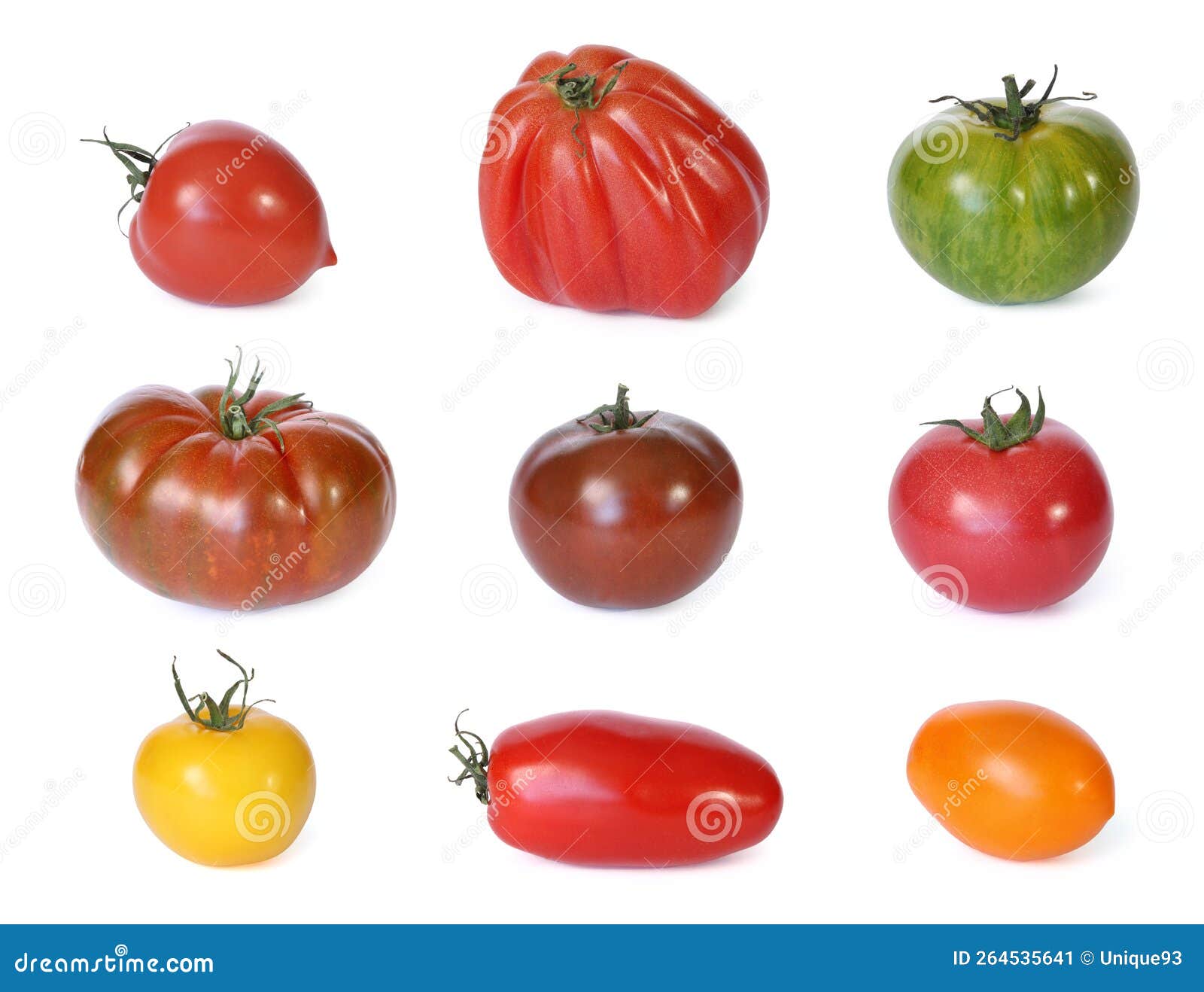 Different Old Varieties of Tomatoes Stock Image - Image of summer ...
